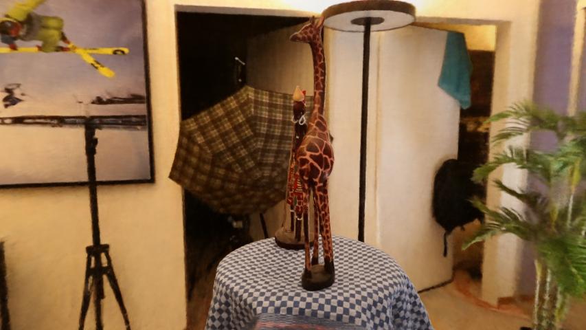 NeX360 comparsion - Yücer et al.'s light fields dataset